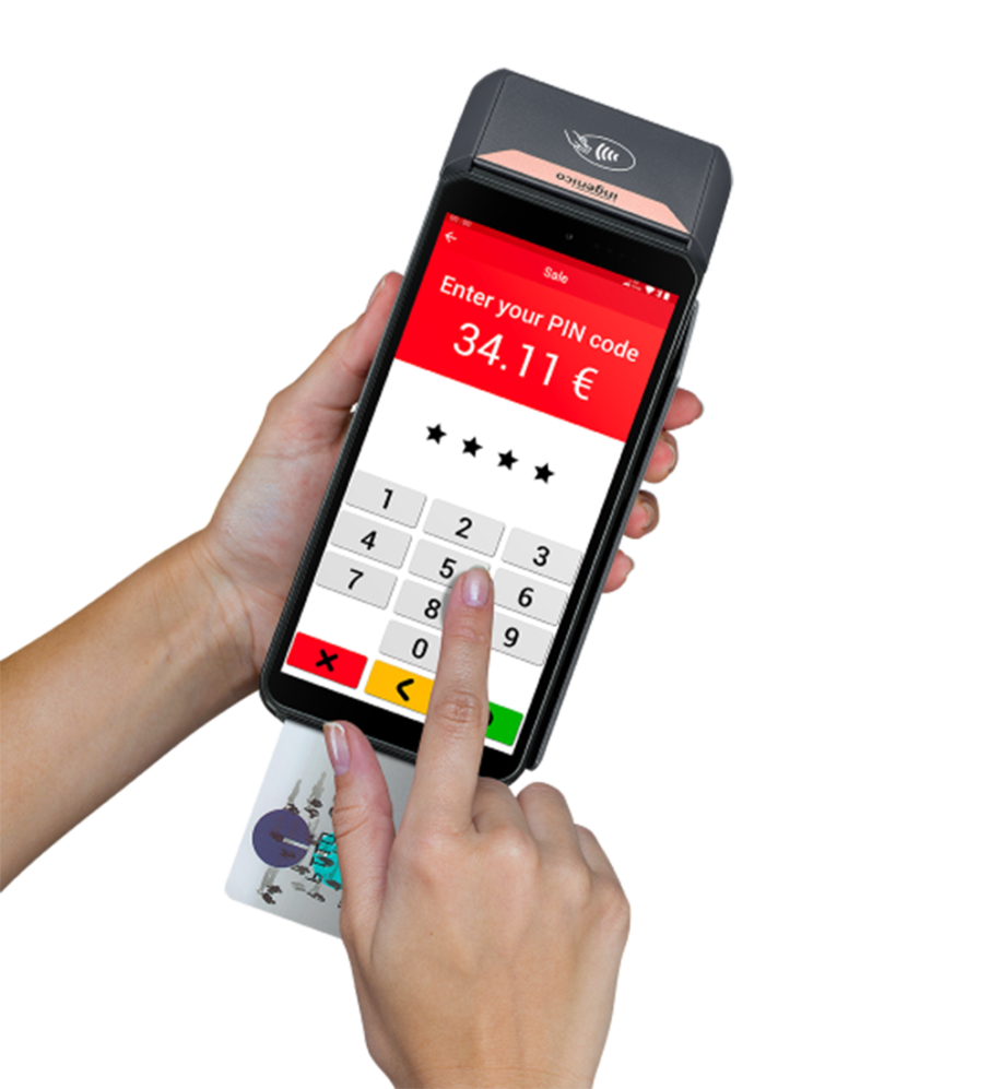 INGENICO AXIUM DX8000 - connectivités disponibles 4G Bluetooth Wifi